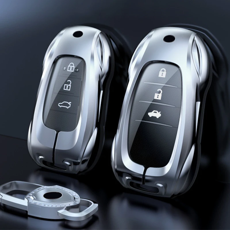 Zinc Alloy Car Remote Key Case Cover for Toyota Corolla Camry Prius ...