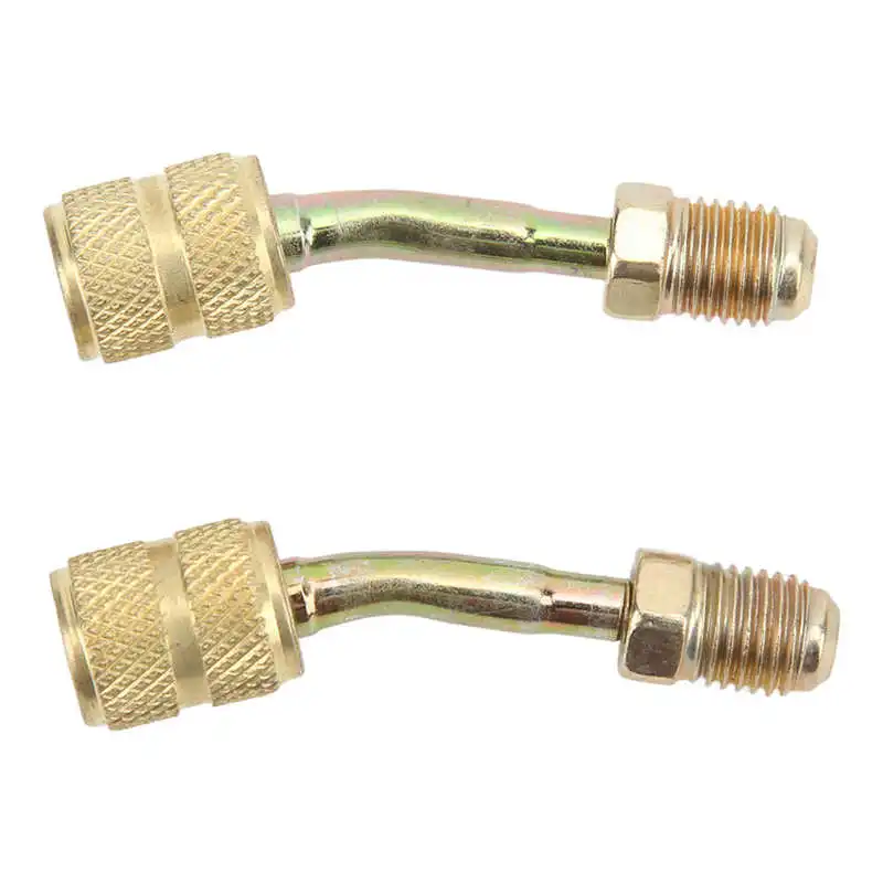 Charging Vacuum Port Adapter Rustproof 1/4 To 5/16 R410A Connector for ...