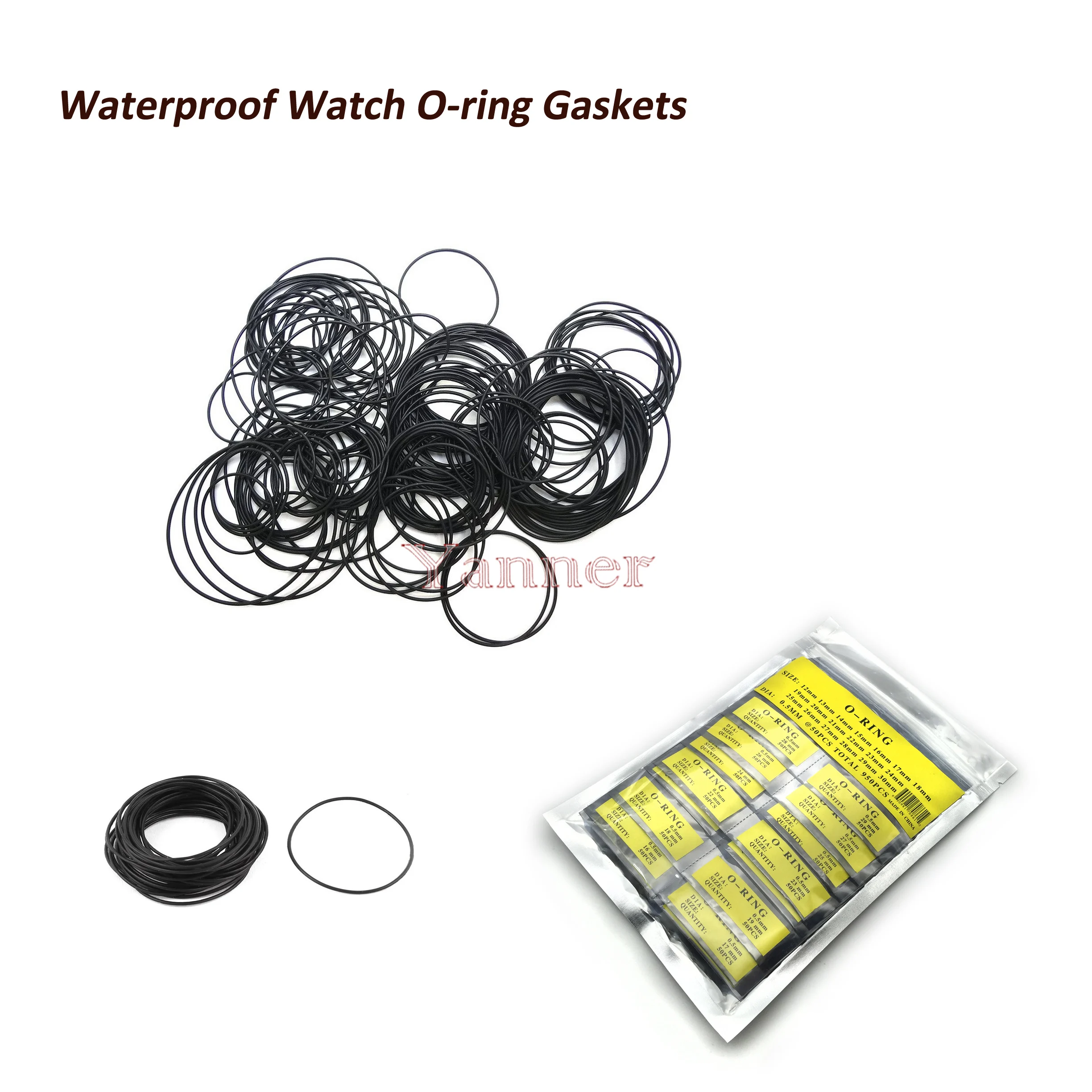 Watch-Back-Gasket-Rubber-Seal-O-Ring-Relojoeiro-Tool-Menor-Pre-o-0-5mm ...