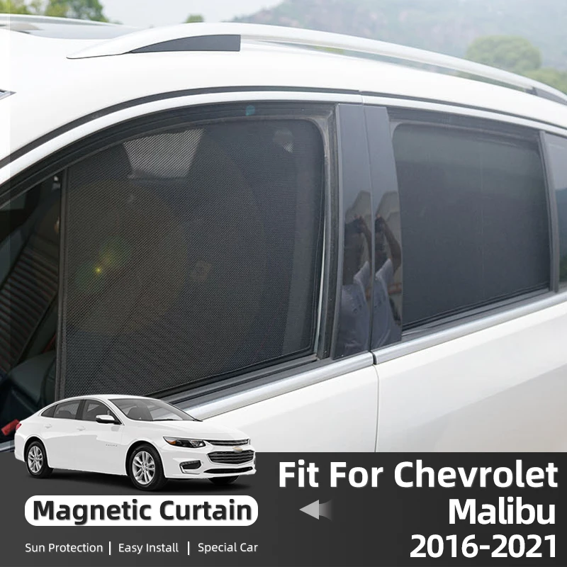 For-Chevrolet-Malibu-V400-2016-2023-MK9-Magnetic-Car-Sunshade-Shield ...