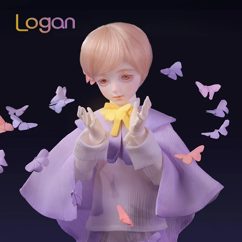 Bjd doll 1/4 Logan with GL 2 generation male body Shuga Fairy Purple ...