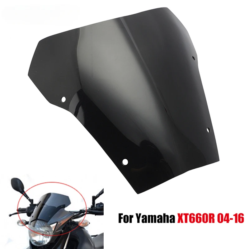 Motorcycle-Front-Wind-Shield-Screen-Deflectors-For-Yamaha-XT660X-XT ...