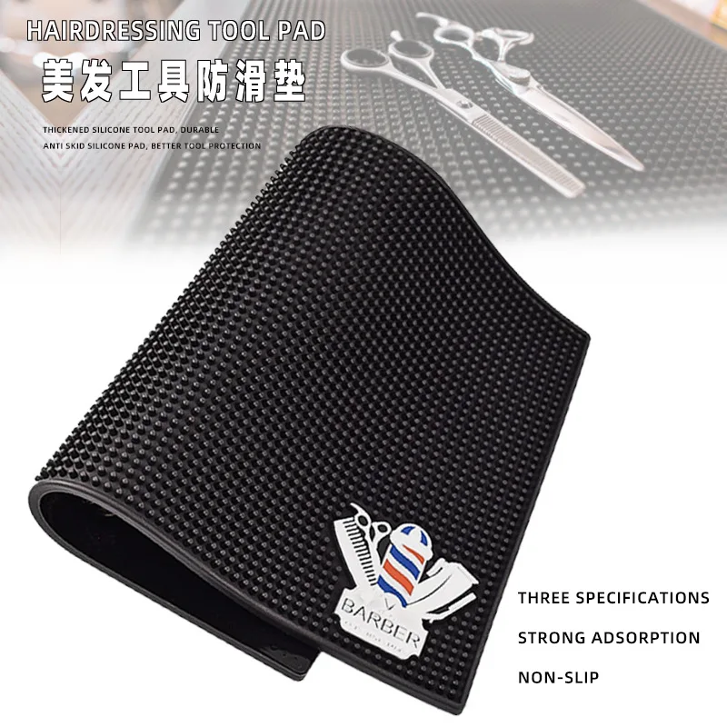 Barber-Non-slip-Station-Mat-Cushion-Pad-Hairdress-Tool-Clippers ...