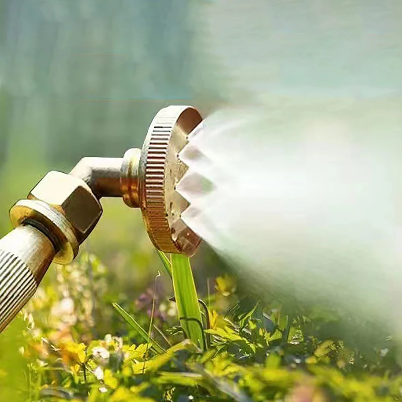 1-Pc-Garden-Sprinkler-Head-Adjustable-5-Hole-Brass-Sprayer-Nozzle-M14 ...