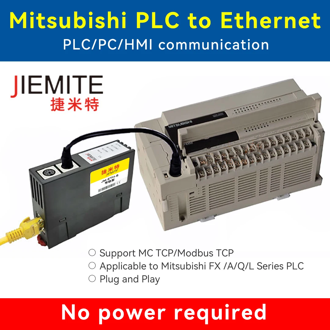 미쓰비시 FX /A/Q/L 시리즈 PLC 플러그 앤 플레이에 적용 가능한 MC TCP/Modbus TCP 지원| | - AliExpress