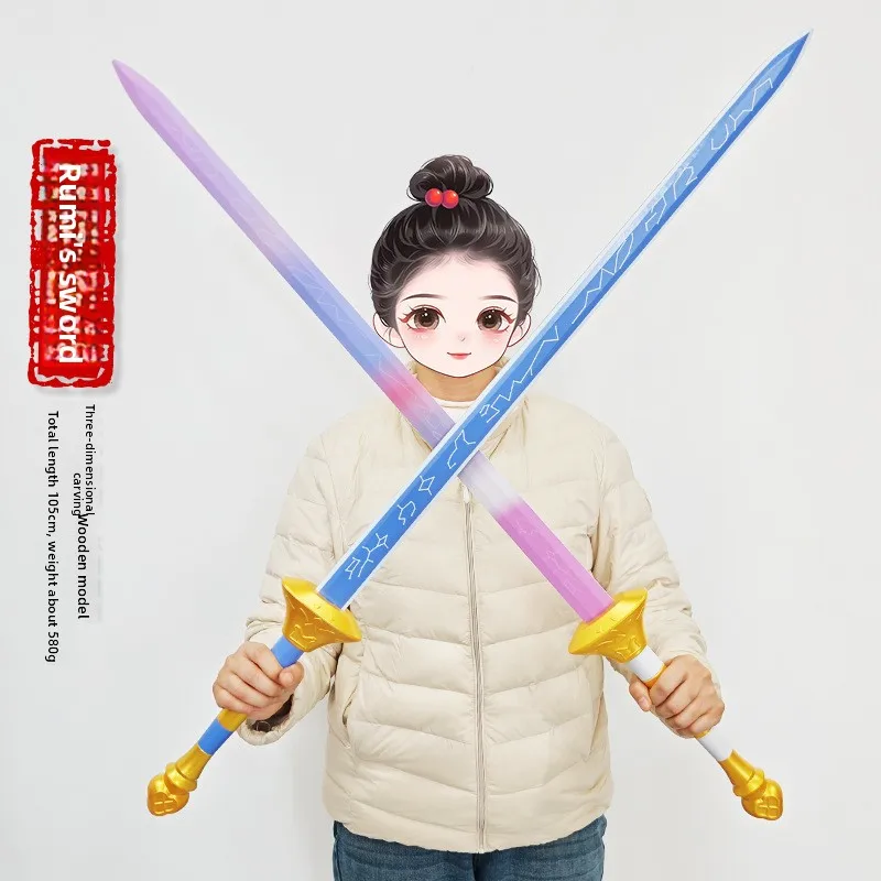 105cm/41.34in Demon Hunters Cosplay Sword PU Samurai Medieval Game ...