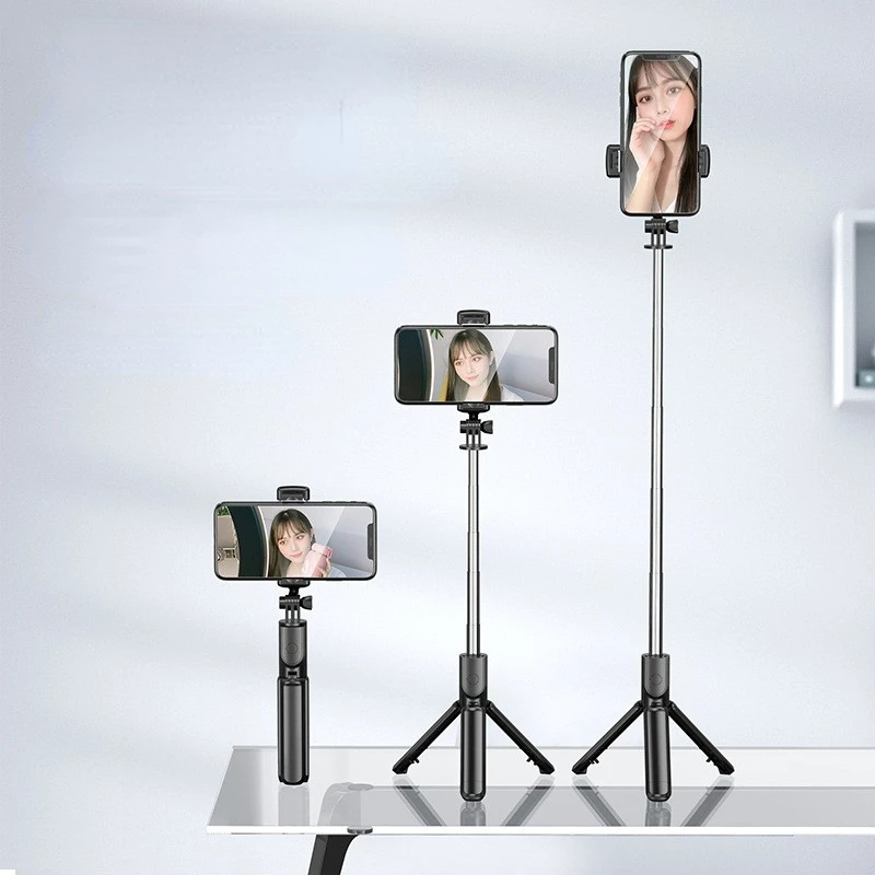 Wireless Selfie Stick with Bluetooth for Mobile 68mm Selfi Selfy Stick ...