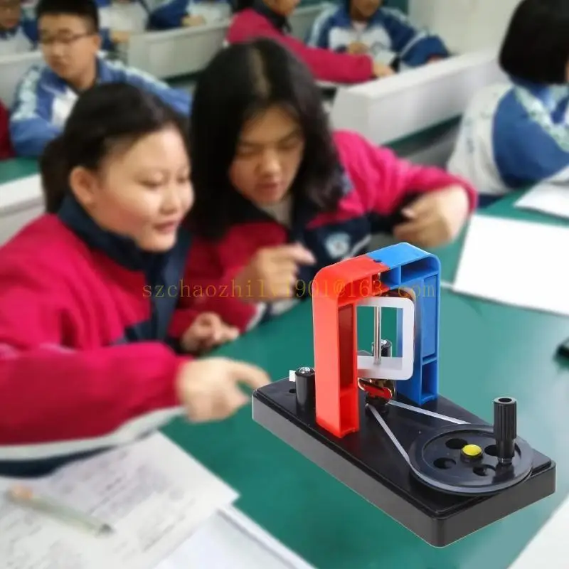 Hand Cranked Power Generator DIY Educational Toy Faraday ...