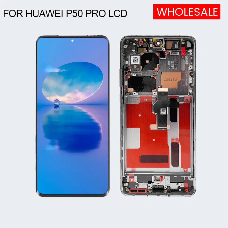 6.6 Inch For Huawei P50 Pro Lcd Touch Panel Screen Digitizer Assembly ...