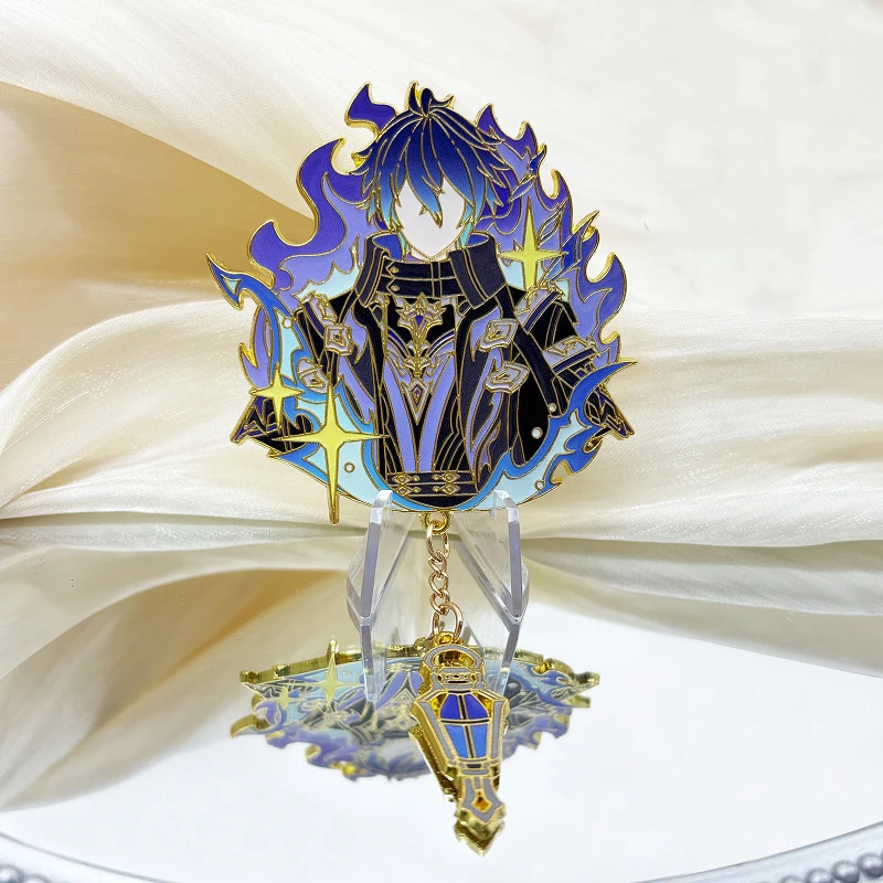 Genshin Impact Kyryll Chudomirovich Flins Cosplay Badges Anime ...