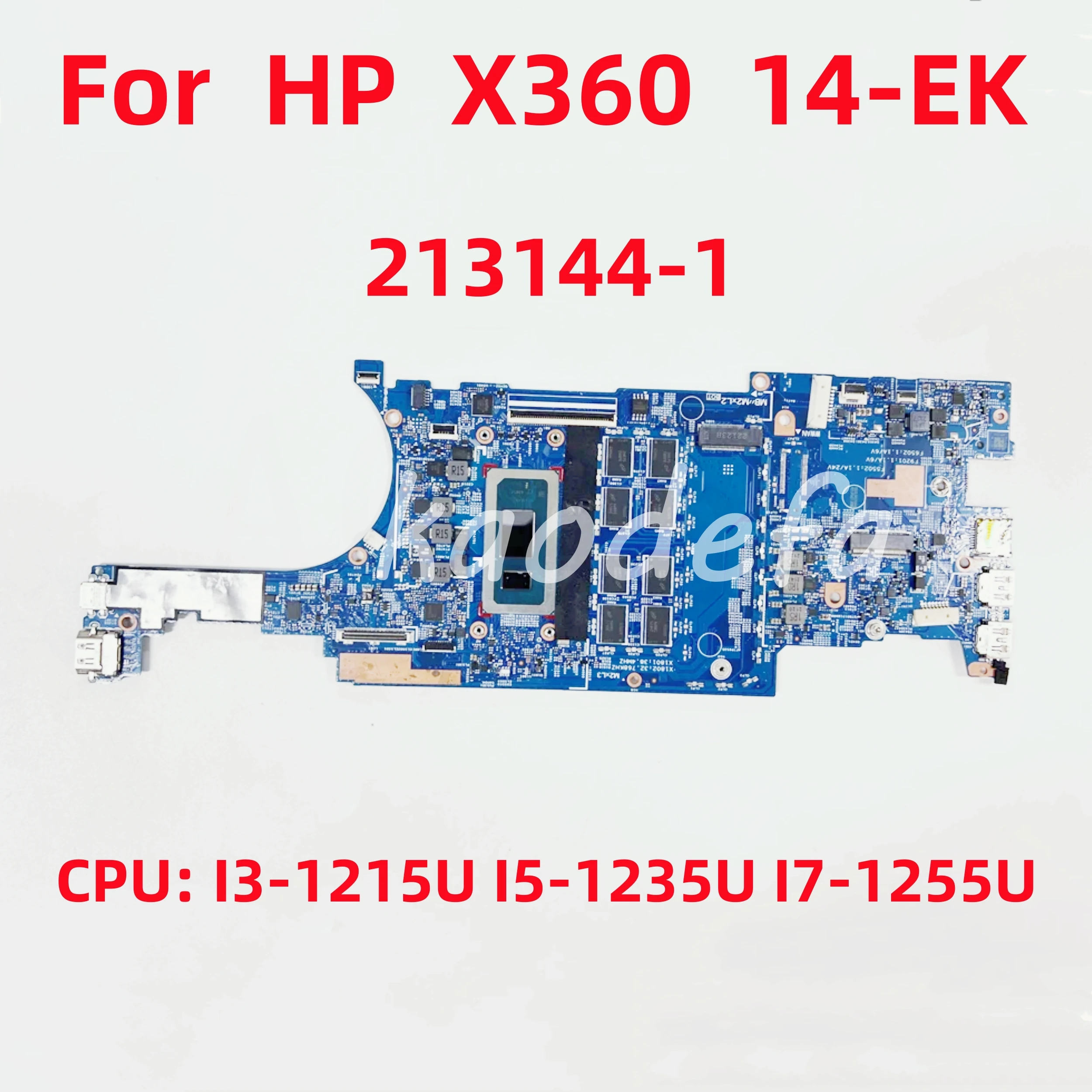 213144-1-Mainboard-For-HP-X360-14-EK-Laptop-Motherboard-CPU-I3-1215U-I5 ...