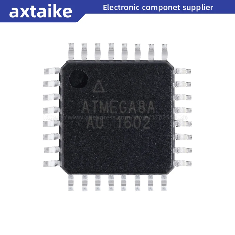 10PCS ATMEGA8A-AU ATMEGA8A-AUR ATMEGA8A U-TH ATMEGA8 TQFP-32 8-bit ...