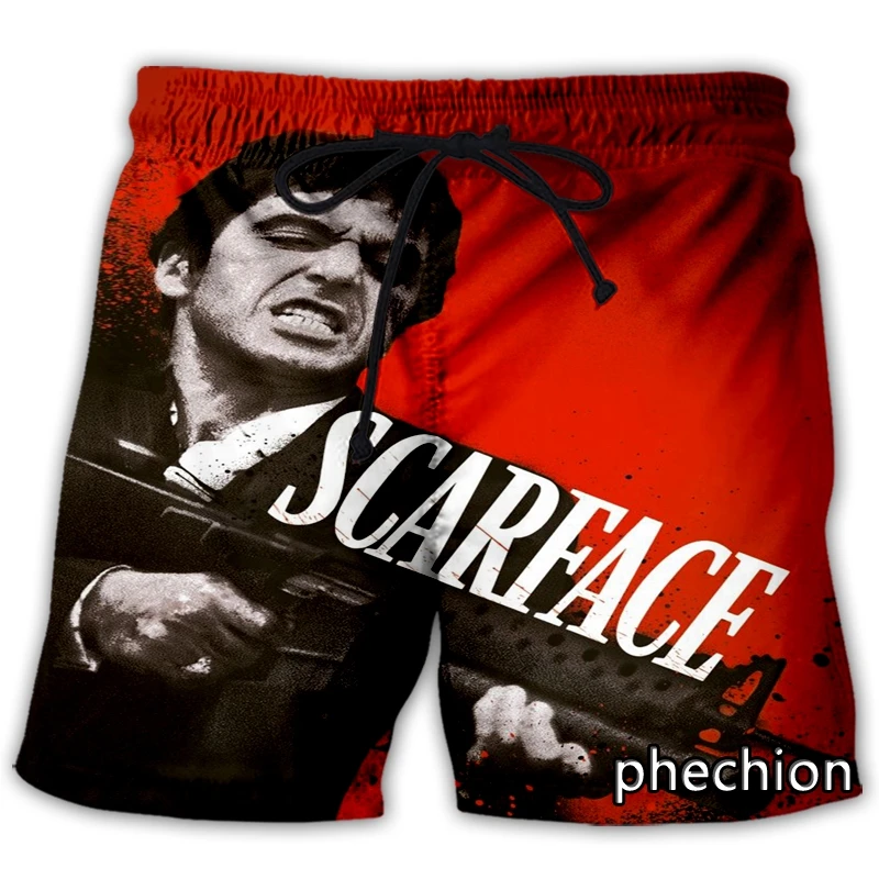 phechion-New-Men-Women-Scarface-3D-Printed-Casual-Shorts-Fashion ...