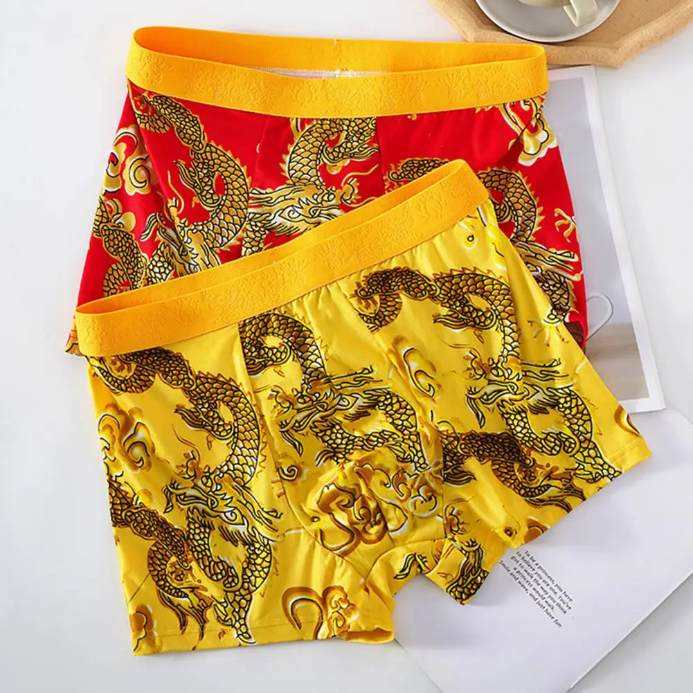 Dragon-Lover-Boxer-Dragon-Pattern-Boxer-Briefs-with-Wide-Waistband-for ...