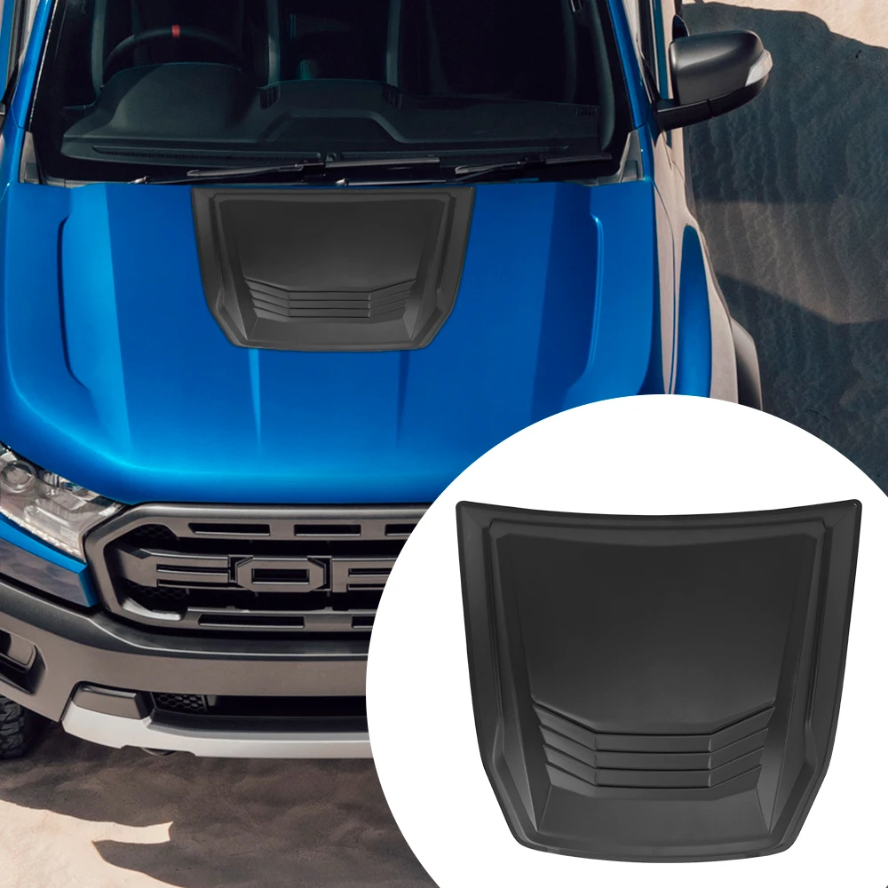 Car-Auto-Exterior-Accessories-Front-Bonnet-Scoop-Hood-Cover-For-Ford ...