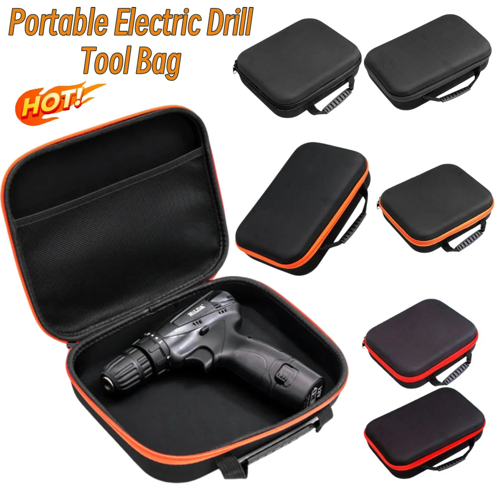 Portable Electric Drill Tool Bag Drill Tool Storage Bag Electrician ...