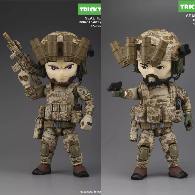 Em estoque figurebase 5 polegada trickyman tm001 rifleman tm002 tm003 ...