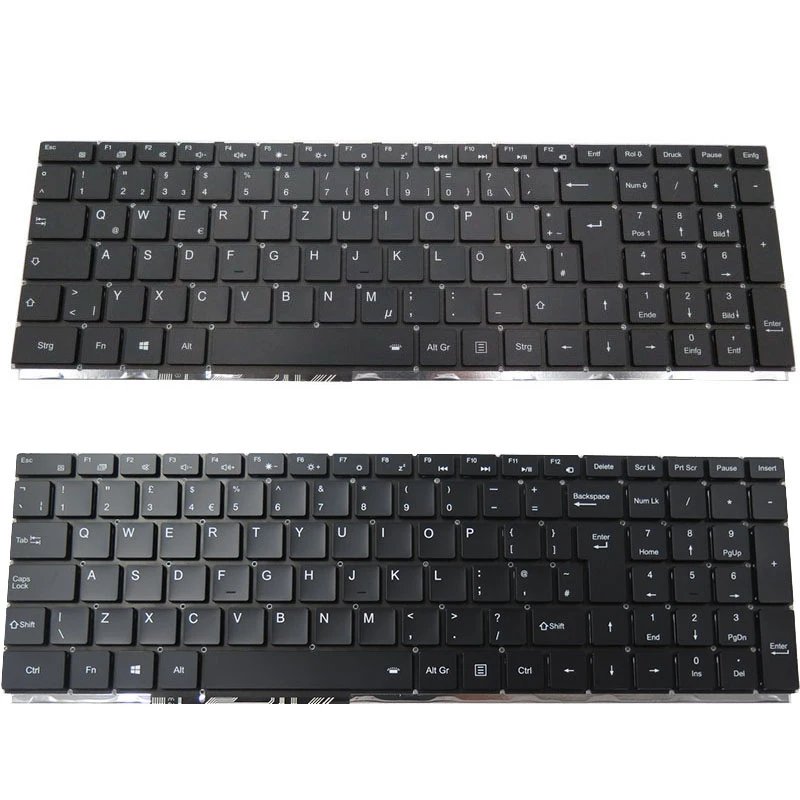Laptop Keyboard For MEDION MB3501023 XK HS208 Black German GR/United ...