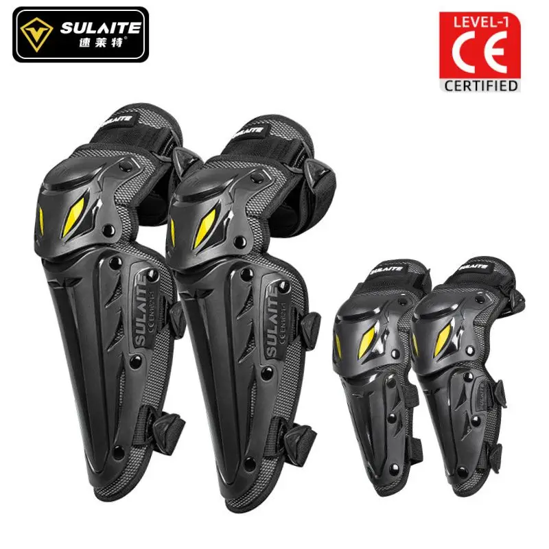 Sulaite-CE-Approval-Motorcycle-Knee-Pads-Moto-Elbow-Protector-Motocross ...