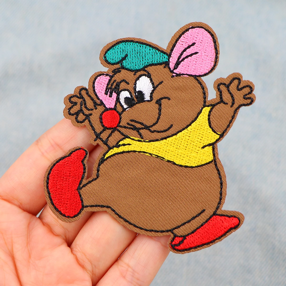 Cartoon-Mouse-Patches-For-Clothing-Cute-Animal-Patches-Appliques-Iron ...