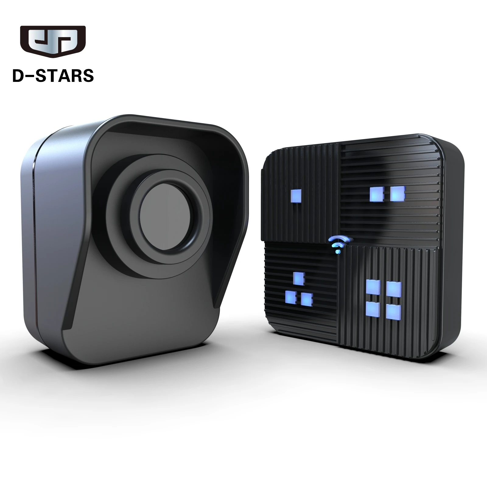 Sem-fio-Driveway-Alarme-com-Sensor-de-Movimento-e-Detector-Longo ...