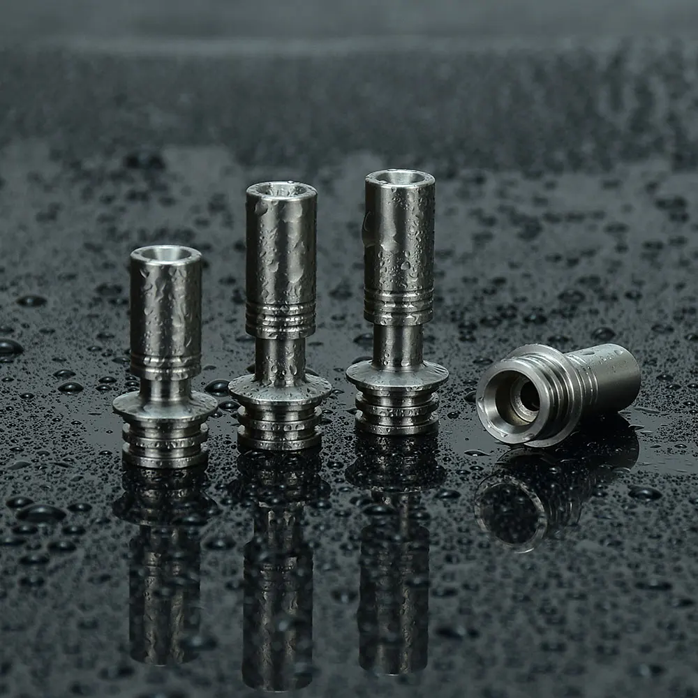 510 drip tip Titanium material mtl drip tip for YFTK Flash e Vapor V4 ...