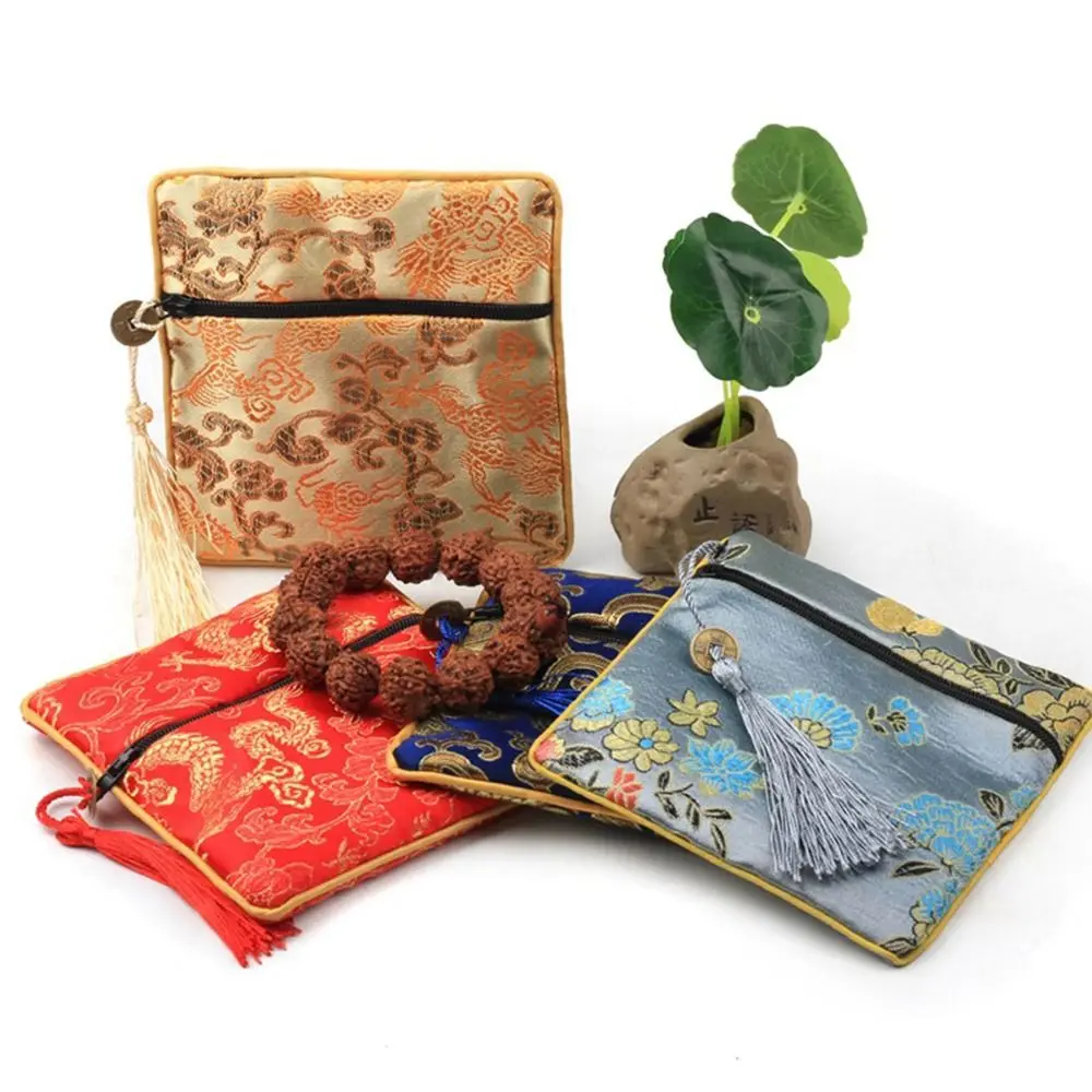 Coin-Purses-Chinese-Square-Silk-Jewelry-Organizer-Pouches-Zipper-Bags ...