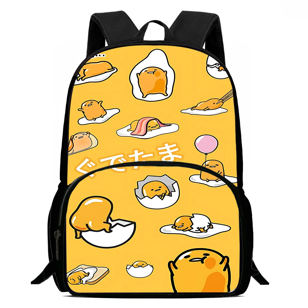 Cute-Gudetamas-Lazy-Egg-Kids-Backpacks-Boy-Girl-Student-Birthday-Gift ...