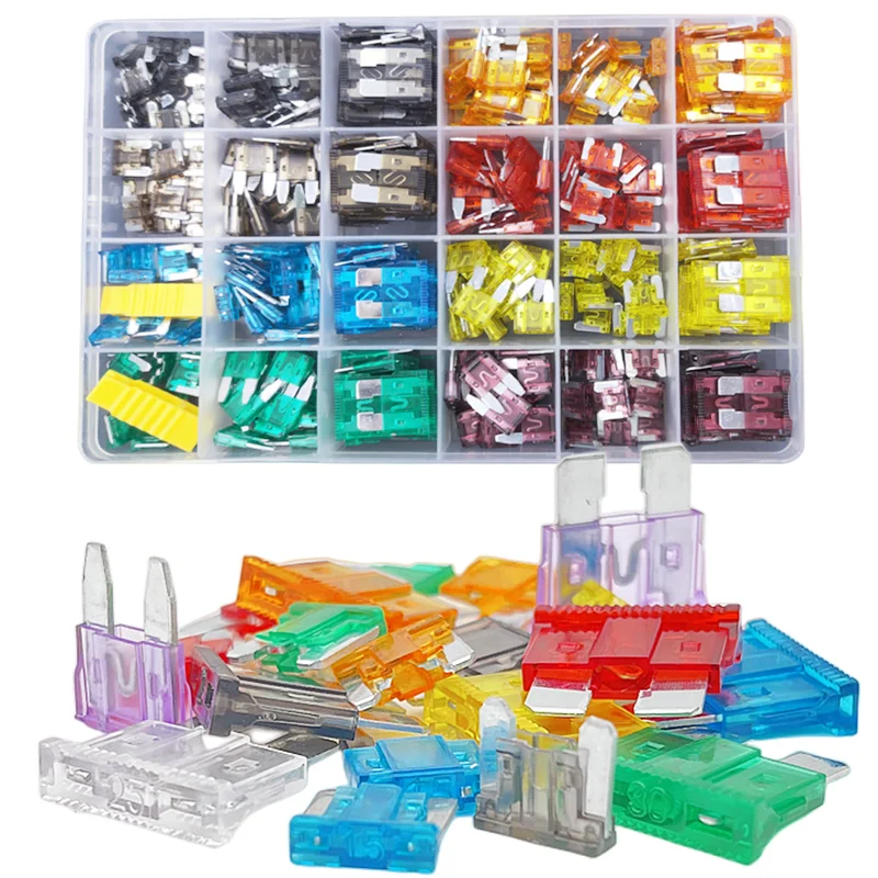 MINI SMALL MEDIUM Size Car Fuse Size Blade Type,Applies To Cars,Battery ...