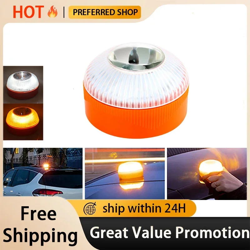 V16 emergency signal light 2026 latest warning light, super strong ...