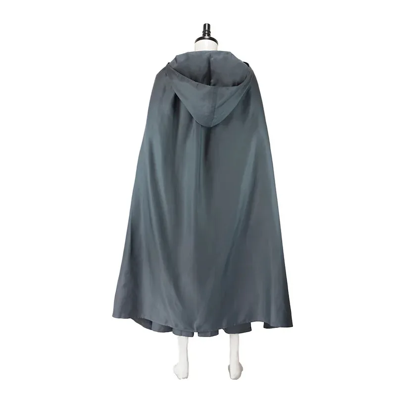 Gandalf the Sorcerer Cosplay Costume Hobbit Longo Gray White Cloak ...