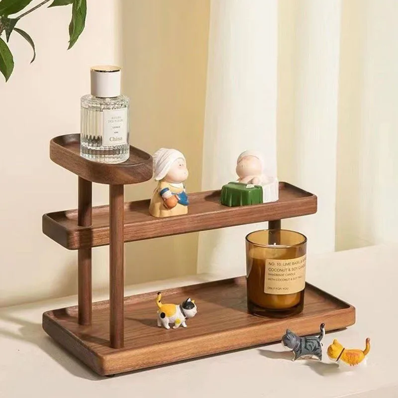 Home-Appliance-Wooden-Desktop-Storage-Rack-Cosmetics-Perfume-Storage ...