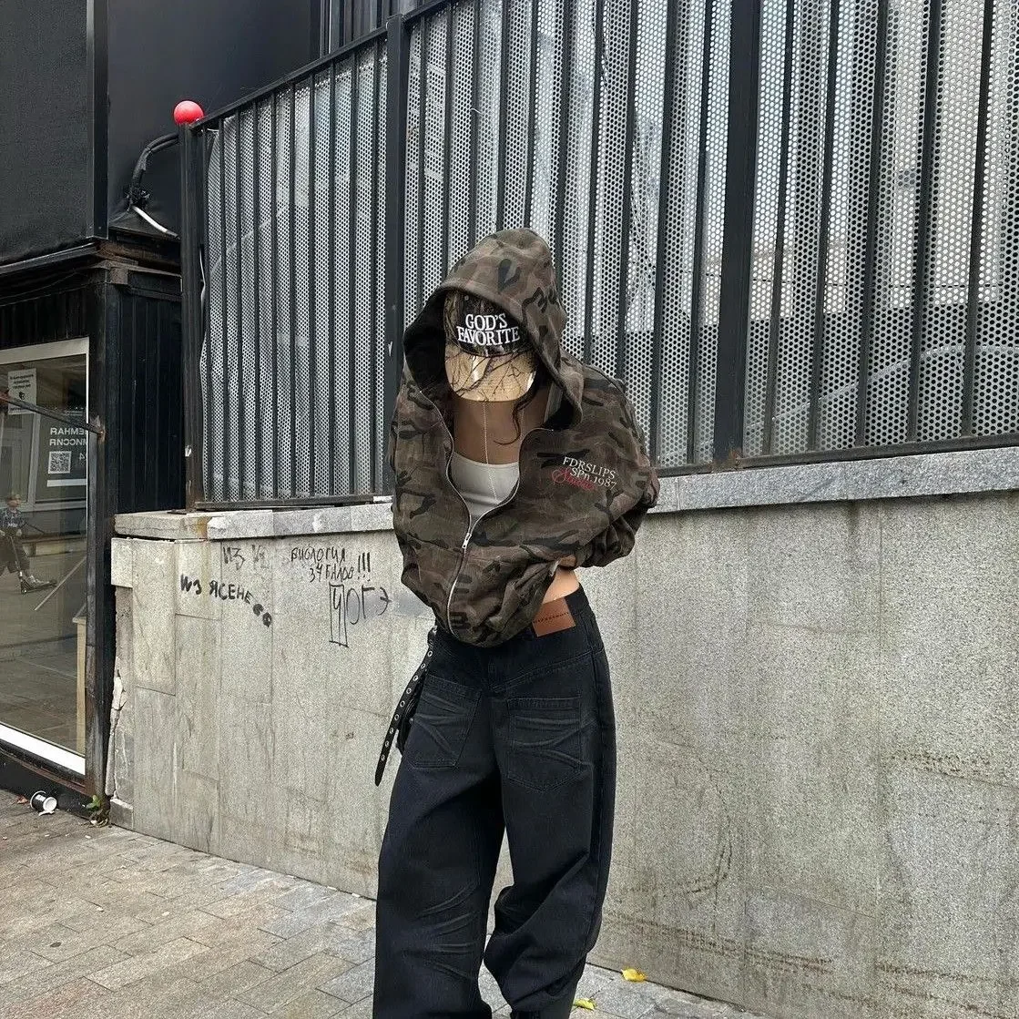 Retro High Street Hooded Camouflage Jacket – OUTFITTERS PURSUIT