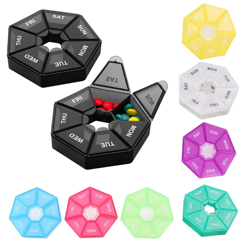 1Pcs-Pill-Case-7-Days-Tablet-Candy-Pill-Box-Organizer-Portable-Storage ...