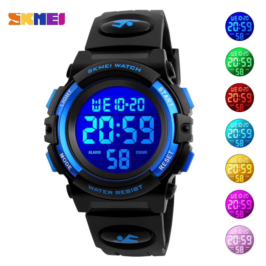 SKMEI-1266-Fashion-Children-s-Watches-Boys-Girls-Watch-LED-Light ...