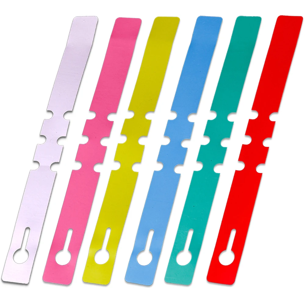 50-100PCS Garden Rectangular Ring Plant Markers Potted Hanging Tag ...
