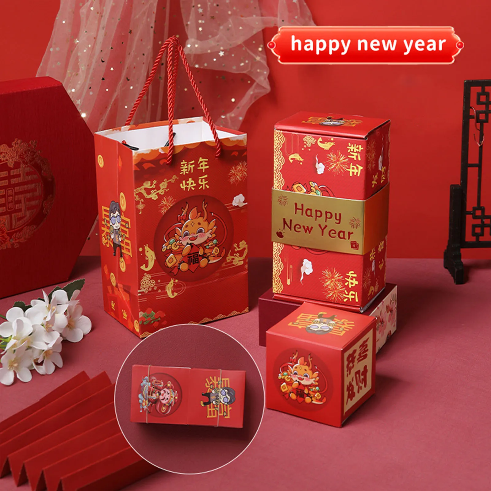 2024-Surprise-Exploding-Gift-Box-Chinese-Red-Envelope-Cash-Explosion ...