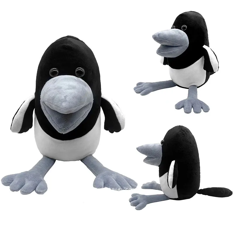22cm Steve and Maggie Plush Toy New Halloween Kawaii Magpie Crow ...