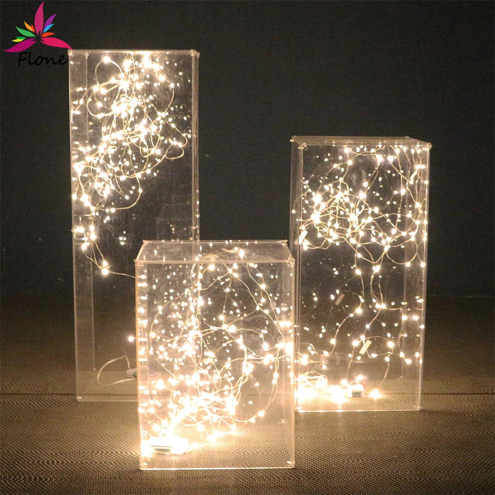 Table Centerpieces Using Led Lights