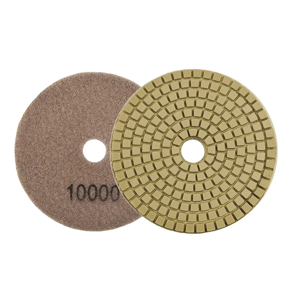 1pc-4inch-100mm-Polishing-Pads-Wet-Dry-Granite-Concrete-Marble-Glass ...