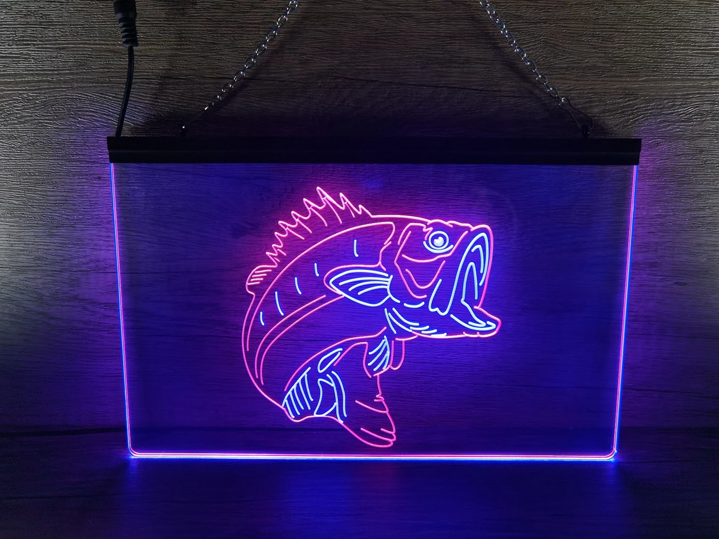 Neon Purple Fish