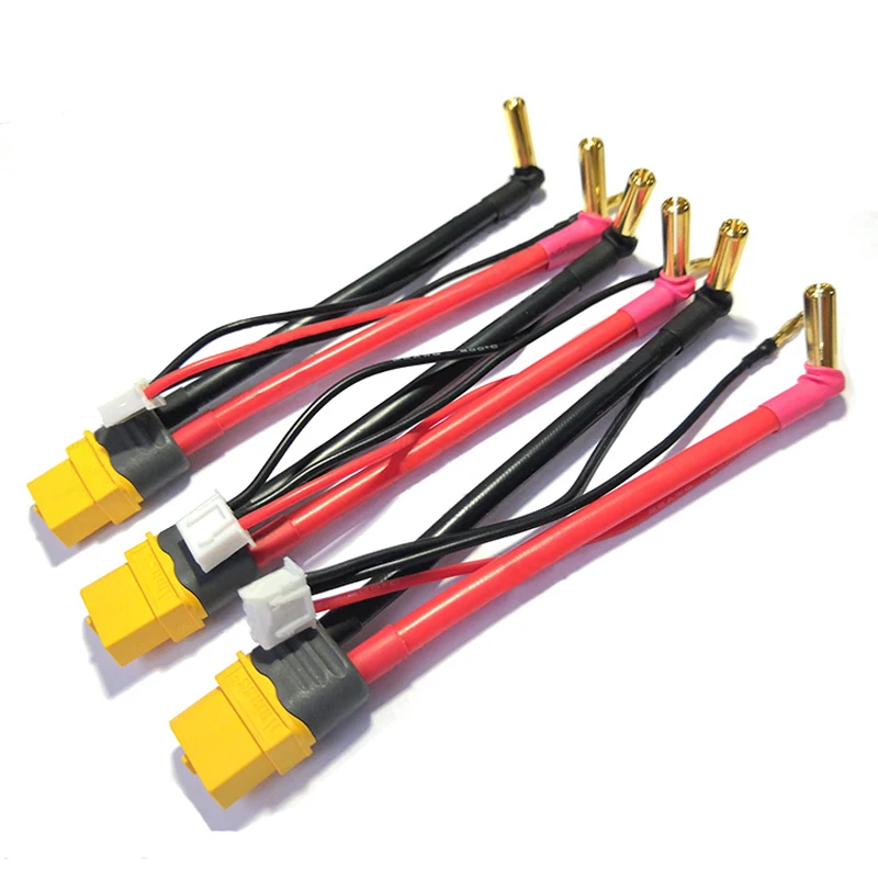1PCS-RC-Lipo-Battery-Charging-Cable-T-plug-XT60-Female-to-4mm-5mm-2mm ...
