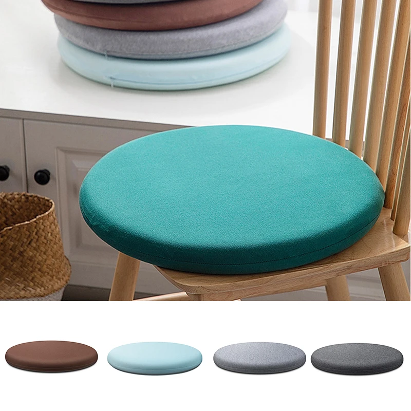 Round-Memory-Foam-Cushion-Comfortable-Breathable-Padded-Stool-Cover ...