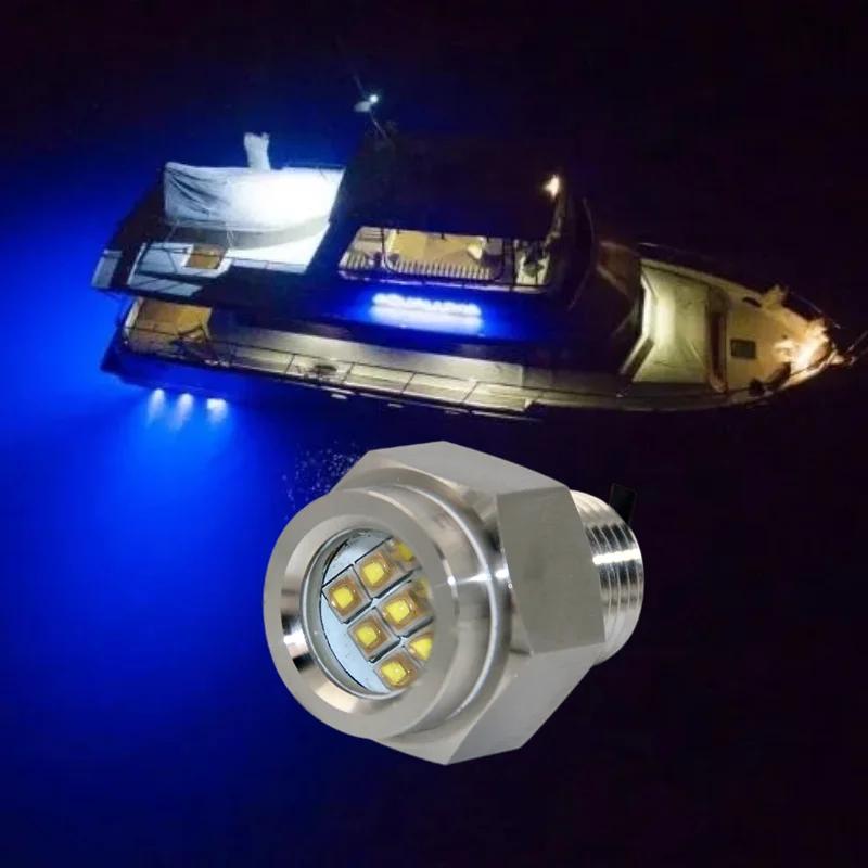 Boat Plug Light Installation HYDRO AURORA 2.0 1/2 LED'S 1/2″