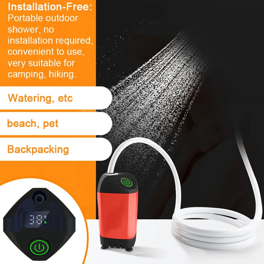 Portable-Shower-Camping-Electric-Shower-Pump-Waterproof-Temperature ...