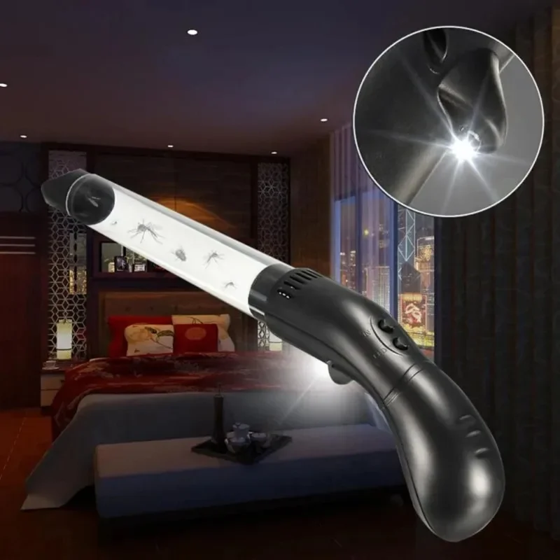 Powerful Household Handheld Bug Vacuum Insect Pest Bee Catcher with LED ...