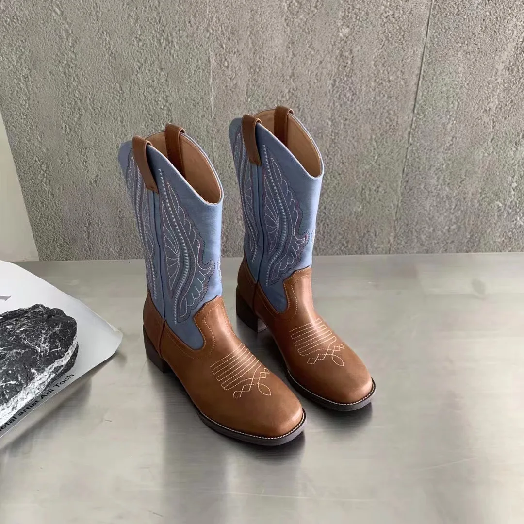 Cute Womens Brown Cowboy Boots