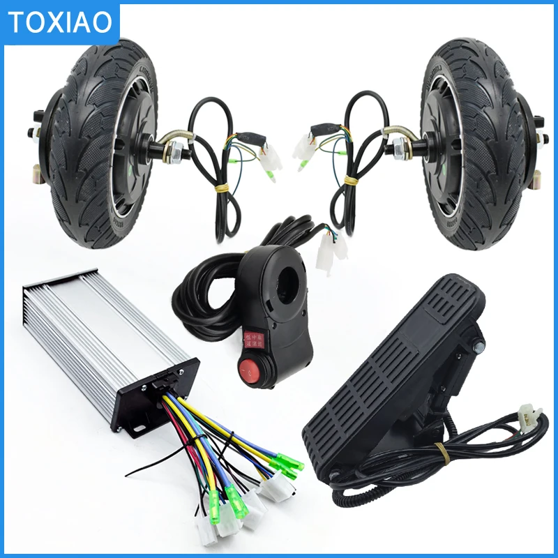Kit-de-motor-dual-modificado-para-patinete-el-ctrico-go-kart-24V-36V ...