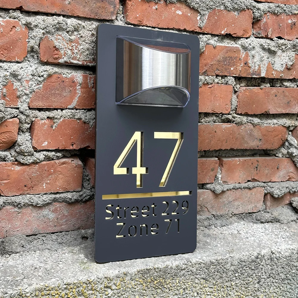 Customized-External-House-Number-Light-LED-Solar-House-Sign-3D-Laser ...