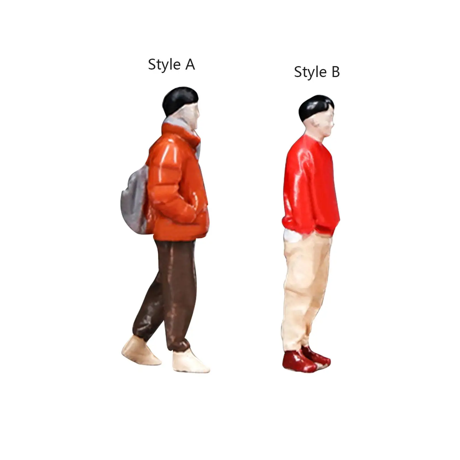 Realistic 1/64 Scale People Figures Miniature People for Miniature ...